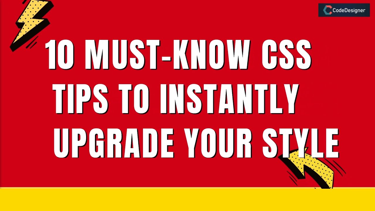 10 Best CSS Tips Every Web Developer Should Know (With Examples & Explanations)