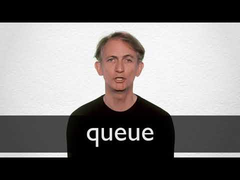 How to pronounce QUEUE in British English