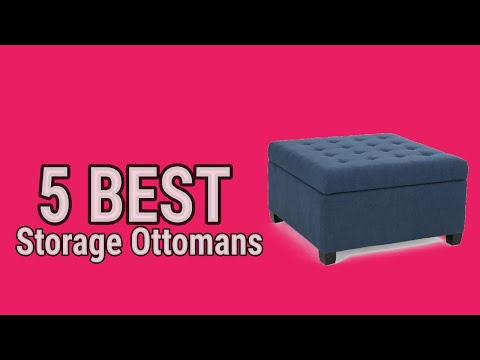 5 Best Storage Ottomans