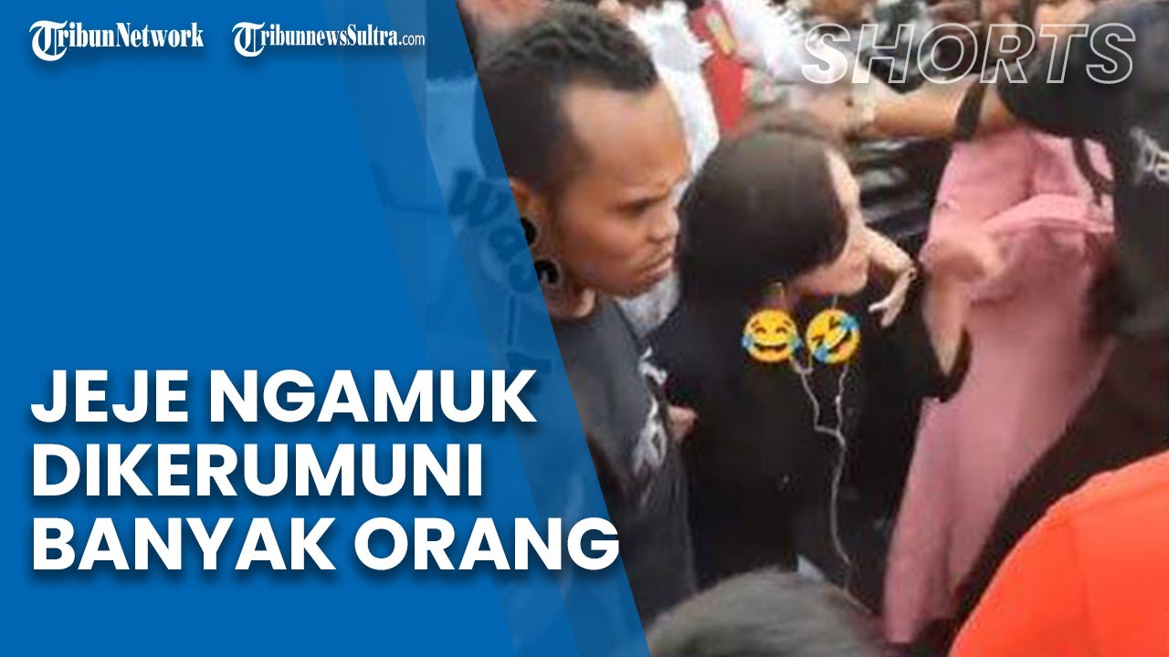 Detik-detik Momen Jeje "Slebew" Ngamuk saat Dikerumuni Banyak Orang saat di Citayam Fashion Week ...