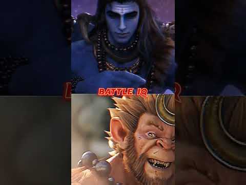 Lord Shiva vs sun wukong #shiva #sunwukong #goku #smite #edit #hindi #china #god #india