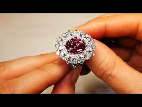 Balas Spinel  Ring 5.22 carats by Kat Florence