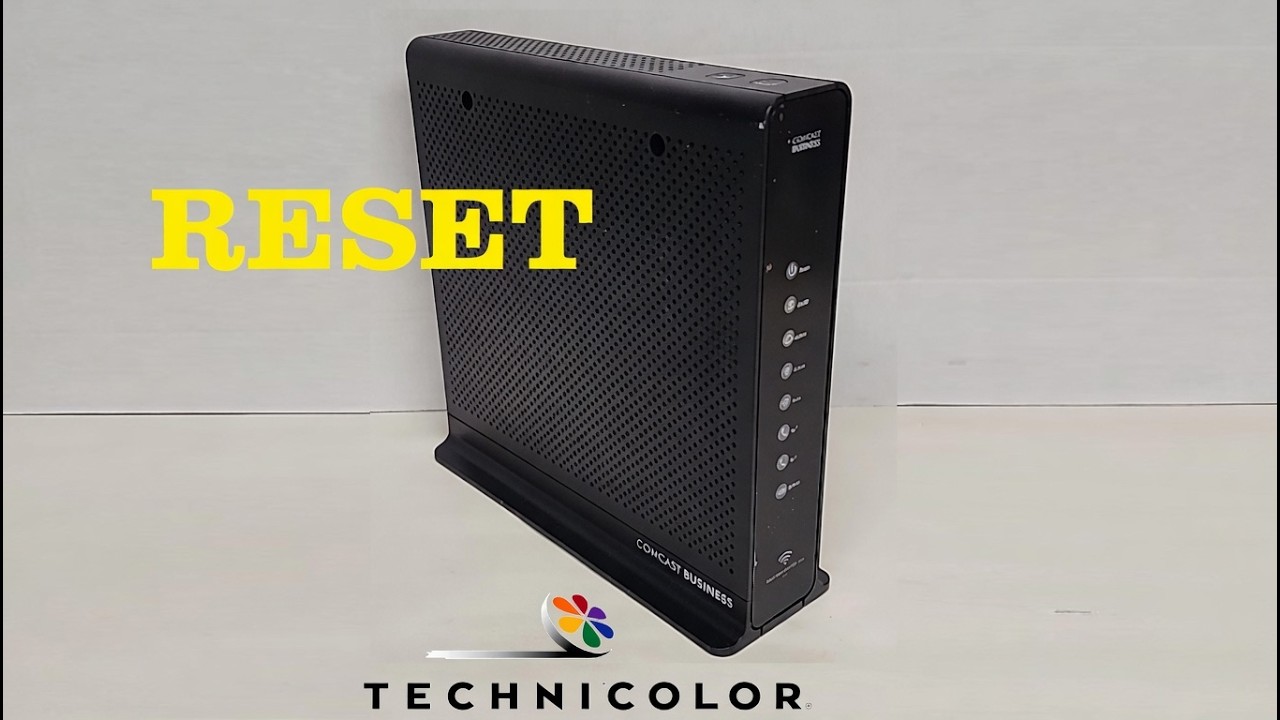 How to Reset ANY Technicolor Modem or Router