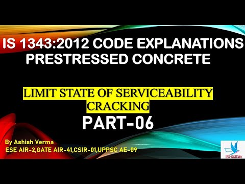 IS1343:2012||Prestressed Concrete Code|Limit state of Serviceability||Cracking|Part-06