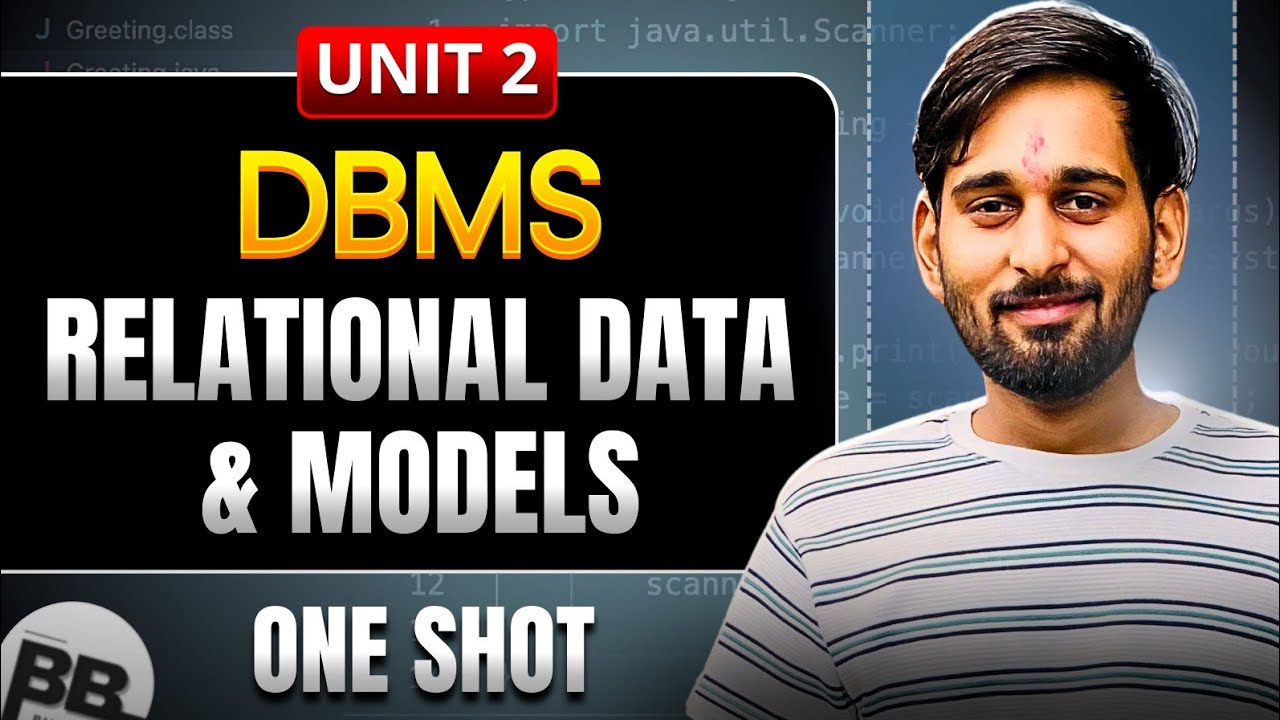 DBMS Unit 2 | One Shot | Database Management System