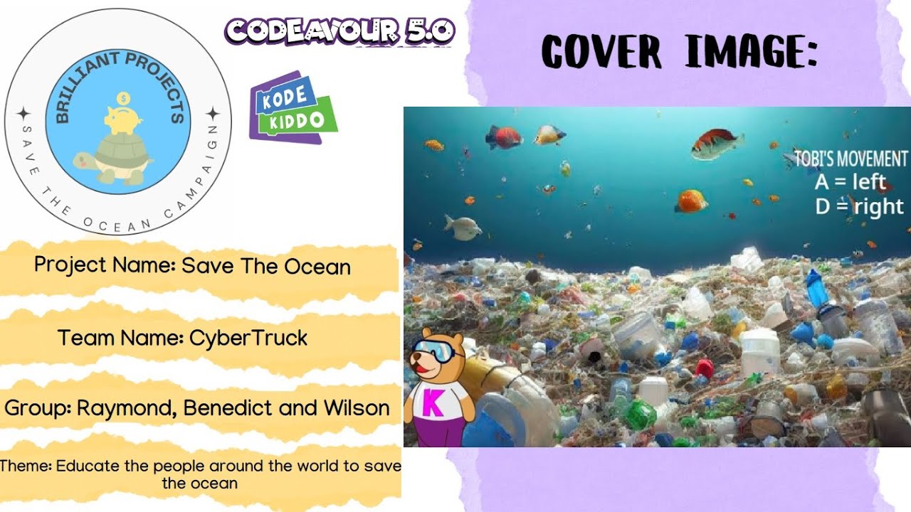 Codeavour 5.0 International Competition 2024 / Codeavour 2024 / Save The Ocean
