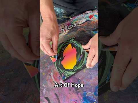 Art of hope & healing ❤️???? #art #artist #healingart #contemporaryart #acrylicpainting #abstractart
