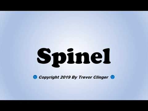 How To Pronounce Spinel