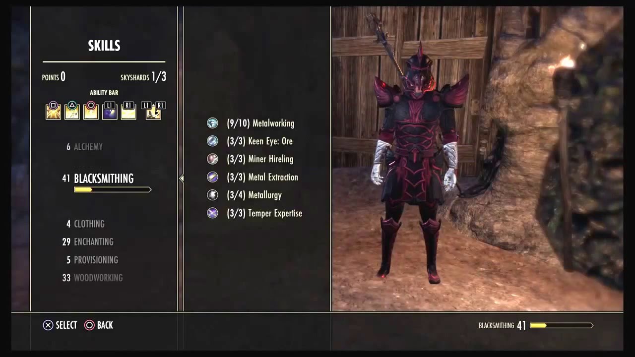 Blacksmith Armor Set Lesson in ESO - w/ Game Vine