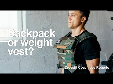 Backpack or weight vest to workout | Unbrokenshop.com