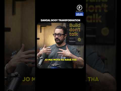 Amir Khan Talks About His Dangal Body Transformation | Aamir Khan | Raj Shamani #shorts