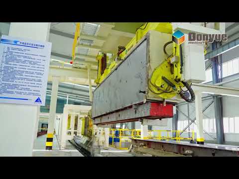 AAC block AAC Panel Autoclaved Aerated Concrete panel production line