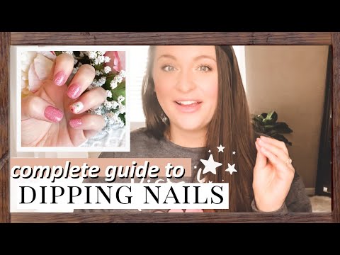 A Complete Beginner's Guide To Dip Nails | Tips, Tricks, Tutorial, Supplies + Milk Bath Nails