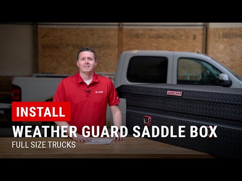 How To Install Weather Guard Crossover Boxes