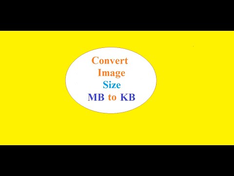 How to Convert Image MB to kB | Easy Image Size Reduction Tool