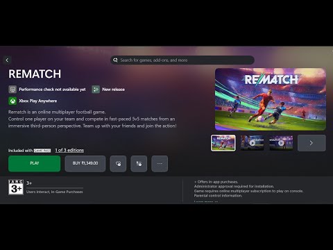 Fix REMATCH Not Installing On Xbox App/Microsoft Store On PC