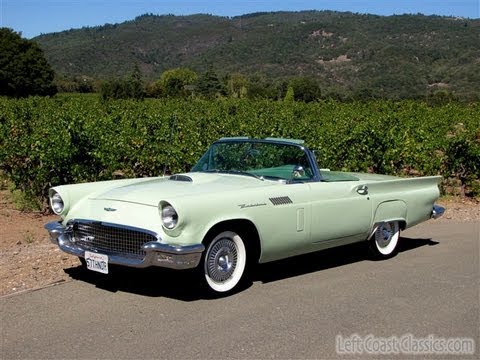 1957 Ford Thunderbird for Sale in Rare Willow Green