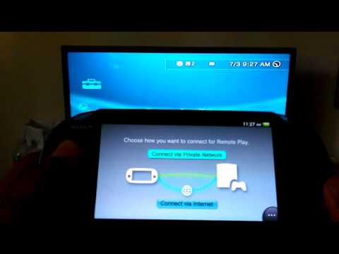 Easy way to connect your ps3 to your ps vita tutorial