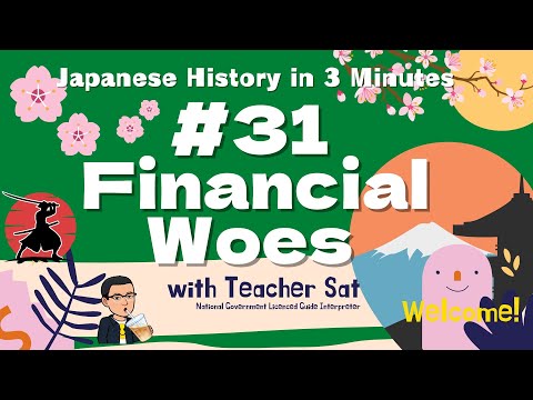 Japanese History in 3 minutes #31 Financial Woes