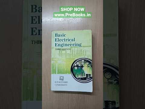 Basic Electrical Engineering 3rd Edition by DP Kothari SHOP NOW: www.PreBooks.in #viral #shorts