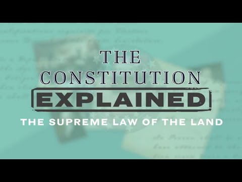 The Supreme Law of the Land - Teaching Article VI's Supremacy Clause
