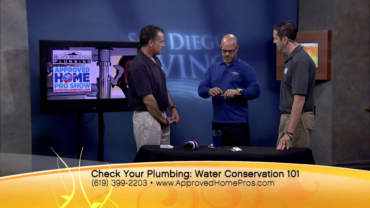Water Conservation 101 with Black Mountain Plumbing on The Approved Home Pro Show