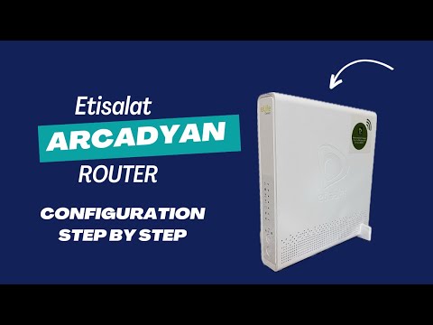 Arcadyan Router Configuration | Step By Step | 2023