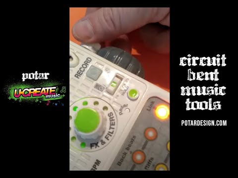 Circuit Bent Radica Ucreate Music By Mattel - sampler, | Reverb