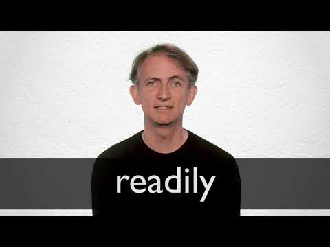 READILY definition and meaning | Collins English Dictionary