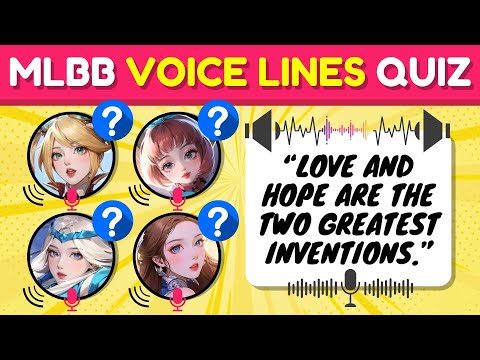 CAN YOU GUESS THE MOBILE LEGENDS BANG BANG HEROES BY THEIR VOICE LINES? | MLBB Voice Lines Quiz! 🗣️😺
