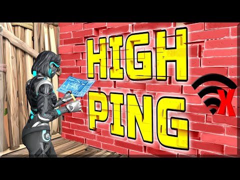How to Play with HIGH PING - Fortnite Tips & Tricks