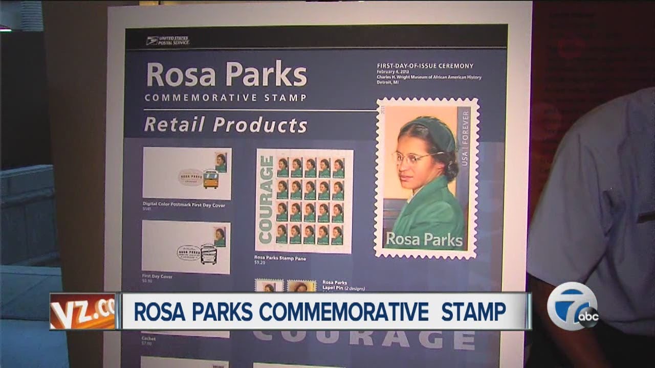 Rosa Parks stamp unveiled
