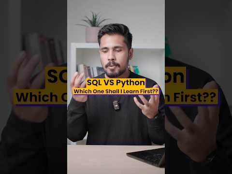 SQL or Python Which One To Learn First?? #datascience #dataanlysis #sql #python