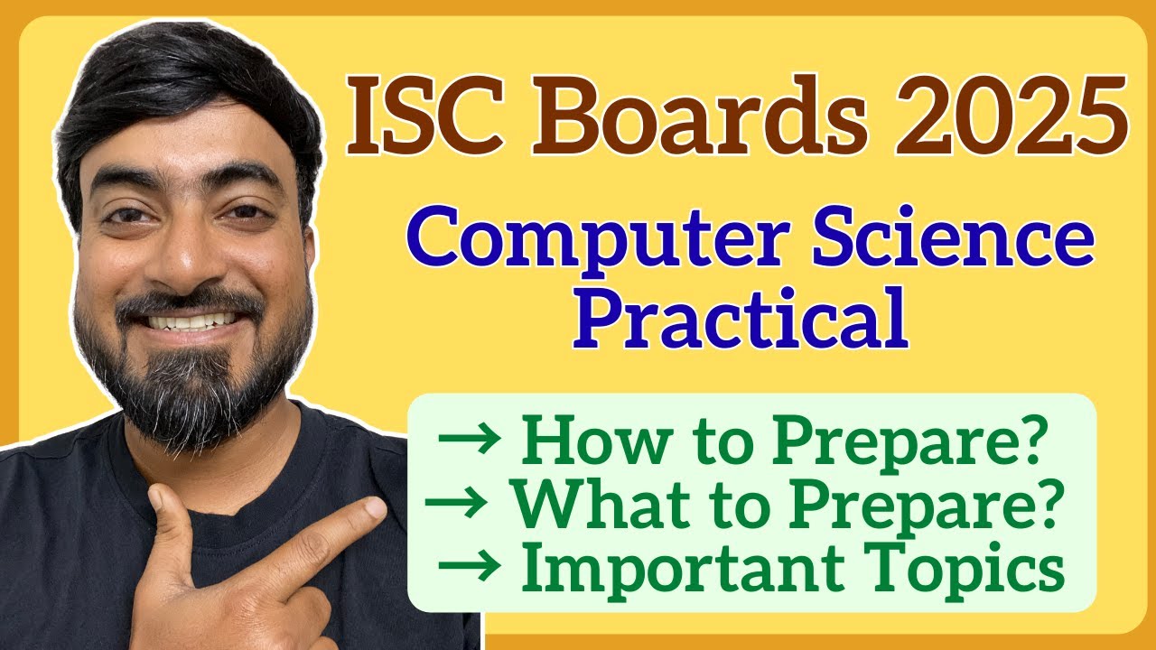 ISC Class 12 Computer Science Practical 2025 | Java Coding Tips: What & How to Prepare