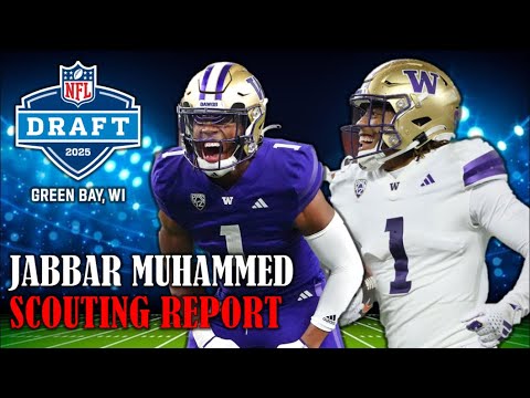 Jabbar Muhammed Draft Profile I 2025 NFL Draft Scouting Report & Preseason Analysis