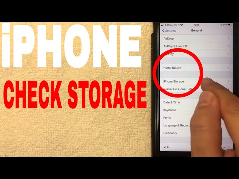 ✅ How To Check Storage On iPhone 🔴