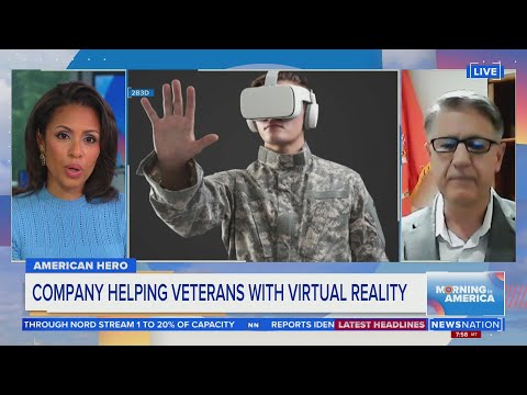 Company helps veterans by using virtual reality | Morning in America