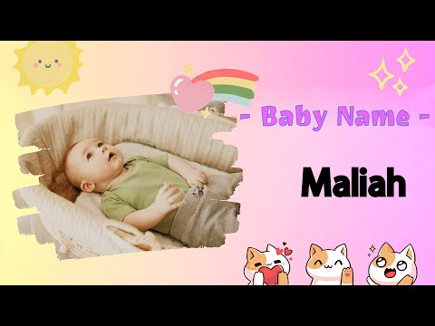 MALIAH | Maliah name meaning | Girl Name Meaning | Beloved (Mary) (2023)