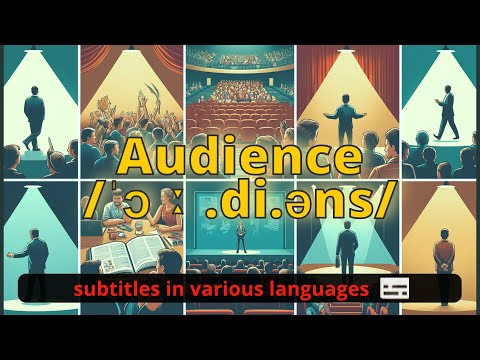 Audience meaning with 5 examples