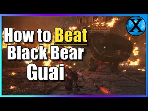 Black Myth Wukong, How to Beat Black Bear Guai