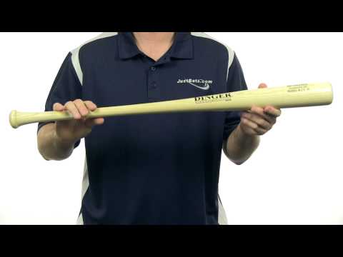 Dinger Bats Major League Ash Wood Baseball Bat: B271 Adult Discontinued