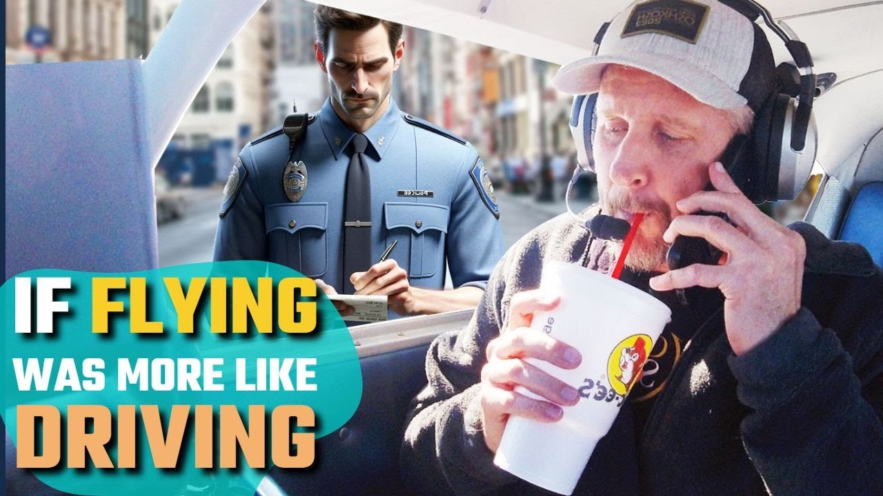 If FLYING was more like DRIVING - Pilots behaving like Drivers - Just ...