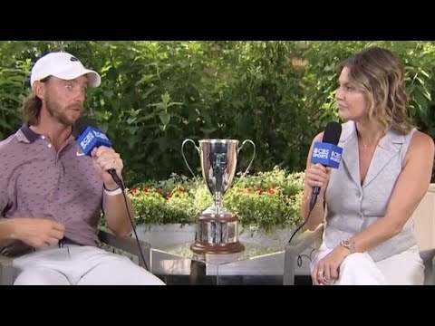 Amanda Balionis makes remarkable Tommy Fleetwood admission at Travelers Championship