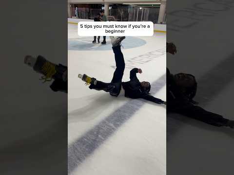 Beginner ice skater tips!!!! #hockey #skating #skate #iceskating #figureskating #tutorial #iceskate