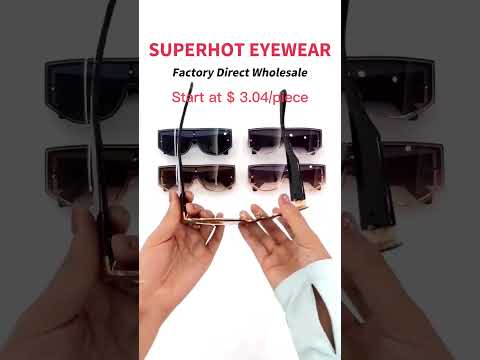 Retro Y2K Rectangle Flat Top One Piece Lens UV400 Outdoor Sunglasses #onepiecelenssunglasses