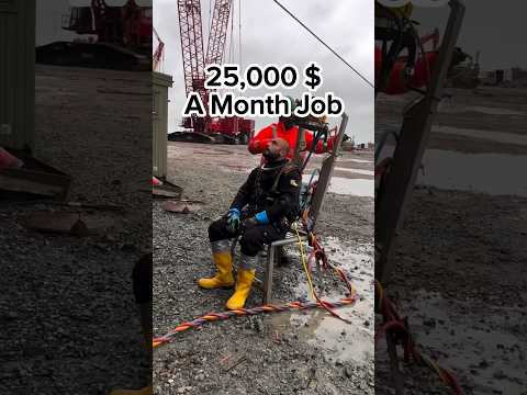 25,000 $ A Month Job - Would You Like This Job ? #dangrous #welder #welding #northsea