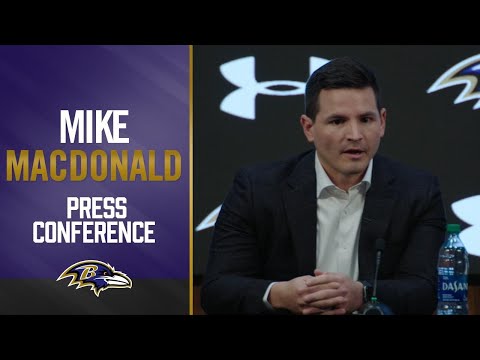 Mike Macdonald Introductory Press Conference | Baltimore Ravens