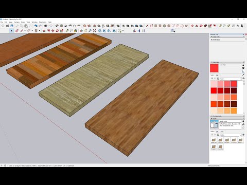 Sketchup wood texture
