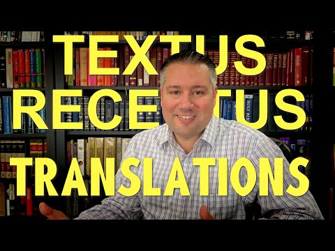 Textus Receptus: Translations of TR: KJV, NKJV, MEV, Others???