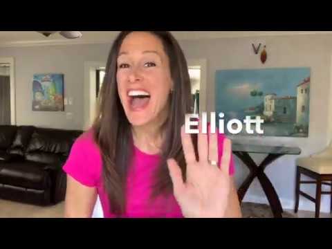 Learn to Spell ELLIOTT Toddler Song | Learn to Talk with Patty Shukla